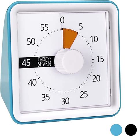 TWENTY SEVEN Minuteur de compte à rebours de cm minuterie visuelle de minutes et