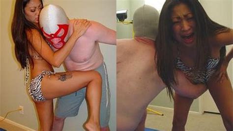 Htm 43b Nicole Vs Masker Mauler Hit The Mat Boxing And Wrestling