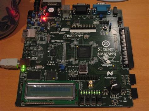 tarjetas de2 y spartan3 electrónico etn