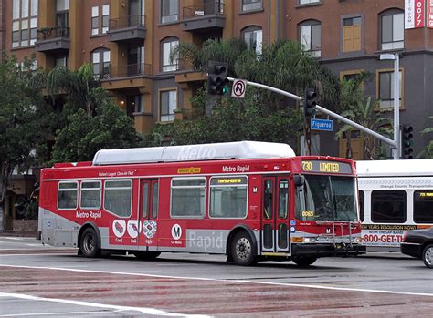LACMTA Metro Rapid 7636 Rapid Line 730 Heading West On Pi Flickr