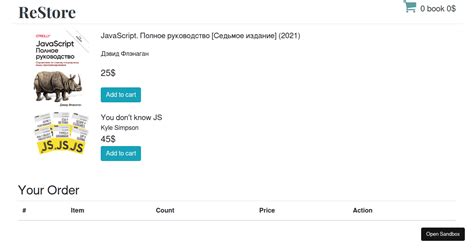 Restore Codesandbox