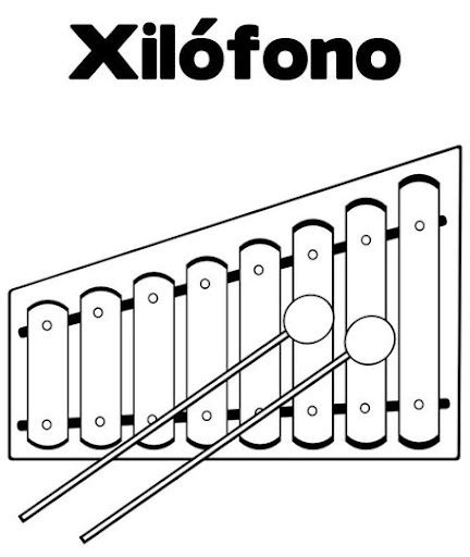 Imagenes Para Pintar De Un Xilófono Imagui