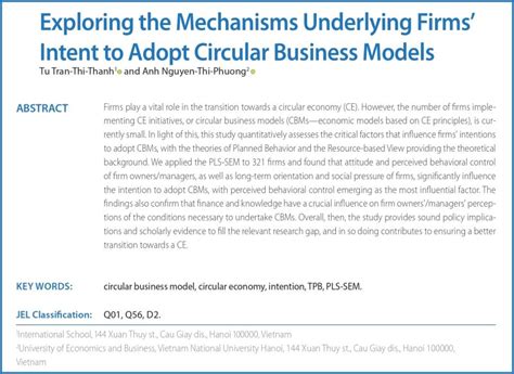 Contemporary Economics On Linkedin 🔄 Circular Economy 🔄 📑 Today We