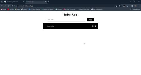 Launched My Own Todo App Using Mern Stack Savhar Verma Posted On The