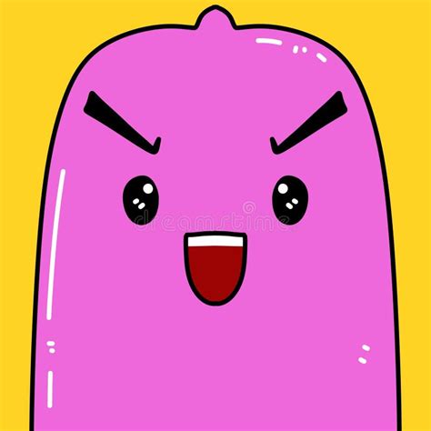 Cute Condom Cartoon On Yellow Background Stock Illustration Illustration Of Smile Graphic