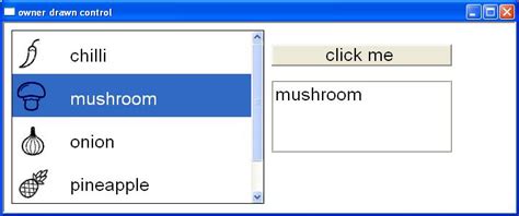 Creating Owner Drawn Controls