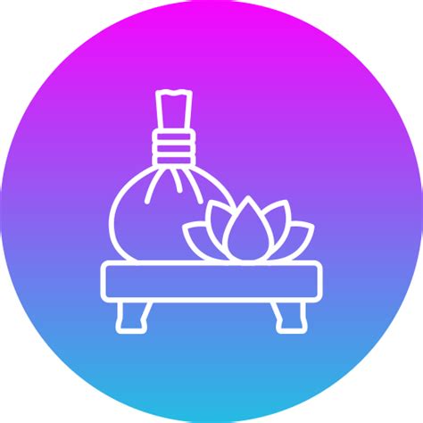 Herbal Massage Generic Flat Gradient Icon