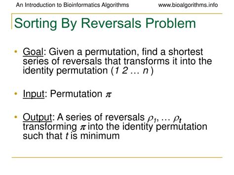 Ppt Greedy Algorithms And Genome Rearrangements Powerpoint Presentation Id2747639