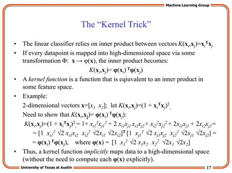 support vector machine algorithm in machine learning ppt