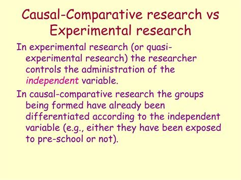 Ppt Correlational And Causal Comparative Research Powerpoint
