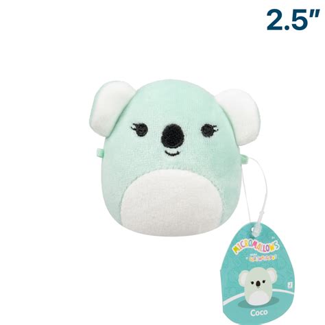 Coco The Koala ~ 25 Micromallows Series 1 Squishmallow Plush Brickheads Collectables