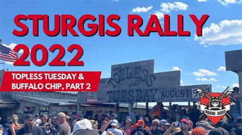 Sturgis Motorcycle Rally Part 2 At Topless Tuesday And Buffalo Chip