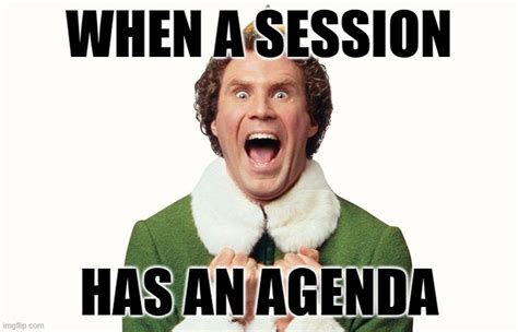 Session Agenda Imgflip