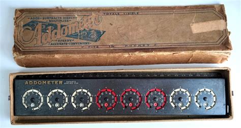 Addometer Calculator 1920 1930 Catawiki