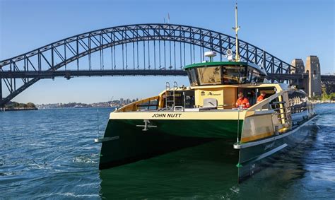 Latest Sydney Commuter Ferry John Nutt Delivered From Richardson