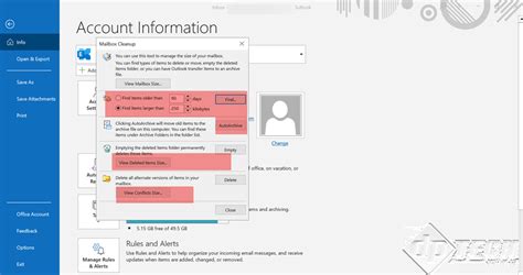 How To Manage Storage Space In Outlook 2019 Business Solutions
