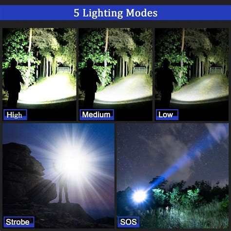 Jay Park J100 Rechargeable Led Flashlight User Manual