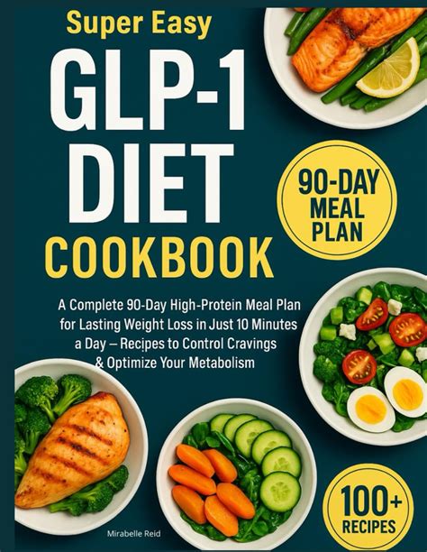 Super Easy Glp 1 Diet Cookbook A Complete 90 Day High Protein Meal