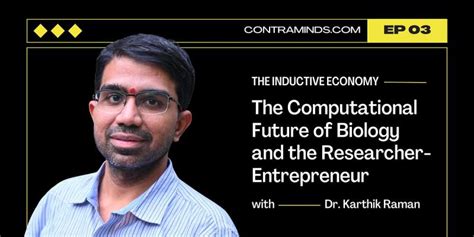 Vignesh Swaminathan On Linkedin Karthik Raman On The Computational Future Of Biology And The…