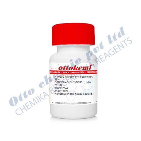2 Nitrophenyl Octyl Ether 99 37682 29 4 India Otto Chemie Pvt Ltd