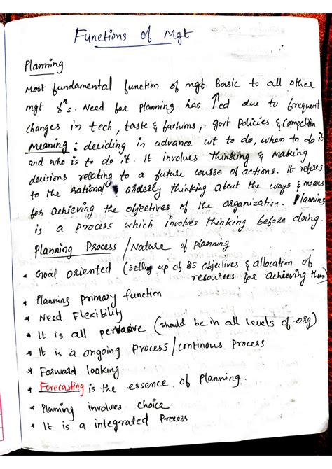 Solution Planning Function Of Management Importance And Planning