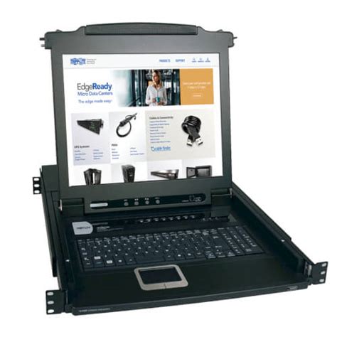 Tripp Lite B020 008 17 NetDirector 8 Port 1U Rack Mount Co