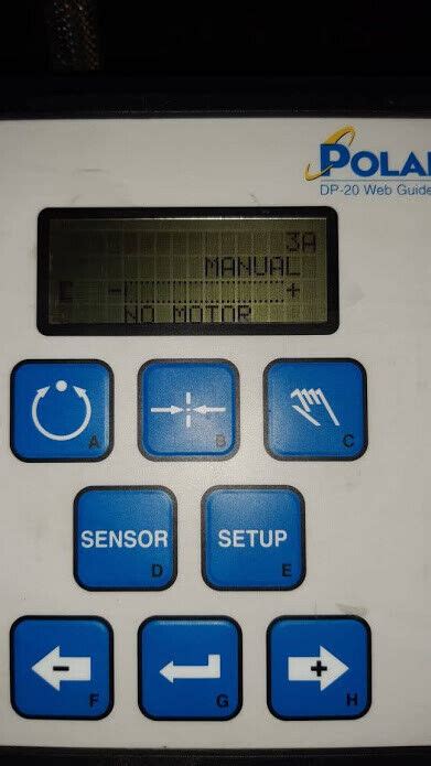 Fife Siemens Polaris Dp 20 Web Guide Controller 100 240v Web Guiding