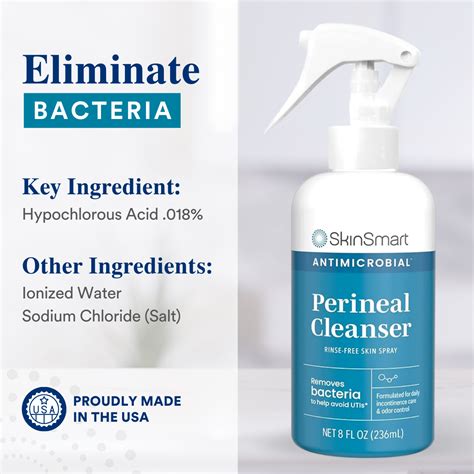 Skinsmart Antimicrobial Perineal Cleanser