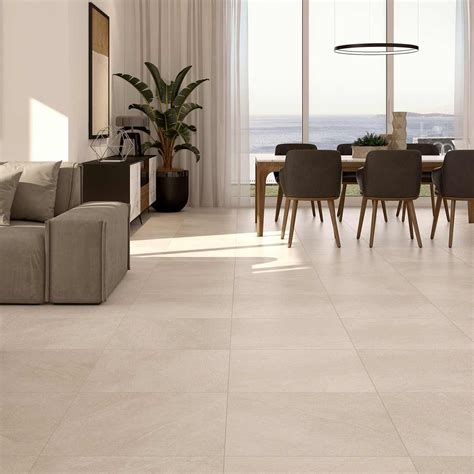 Alps Cream Floor Tile 61x61cm Porcelain — Uk