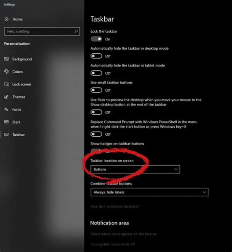 Change Position Of Taskbar In Windows ErrorTools