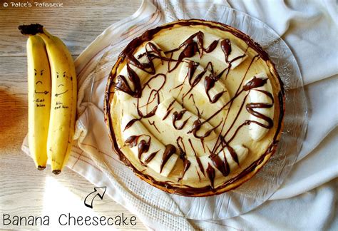 Feines Sonntagssüß Bananen Nutella Käsekuchen