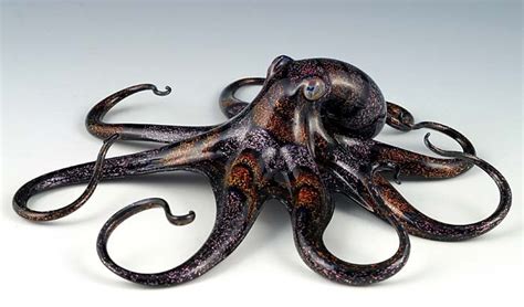 Fhtagn And Tentacles — Glass Octopuses By Scott Bisson
