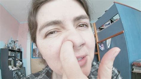Are You Hungry Custom Clip Picking The Nose Crazy Fetish Diva