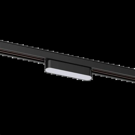 Pure 48v Track Light Black Frosted Diffuser 8w Pure Lighting Nz