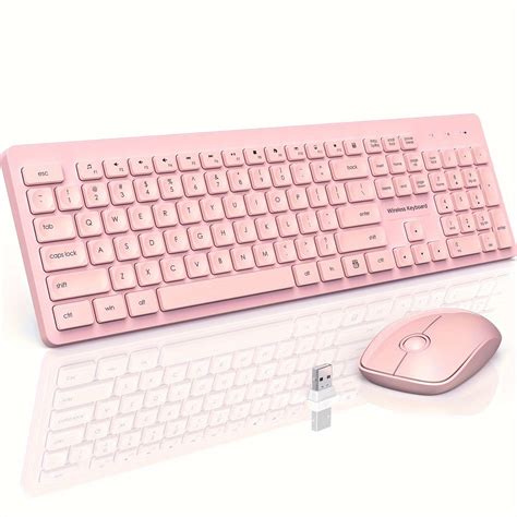 Wireless Keyboard And Mouse Set 24ghz Ultra Slim Usb Keyboard And Mouse Wireless Water