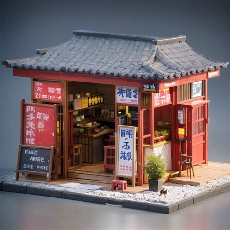 3d场景建筑模型c4d 花瓣网