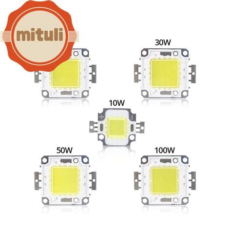 Mituli 100w 50w For Diy Integrated Matrix Spotlight Cob Led Chip Backlight Cold White Led Chip