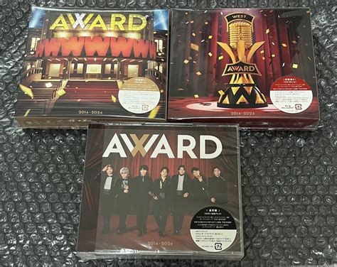 【cd取り込みのみ】 West Award Blu Ray 3形態セット 【】
