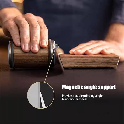 Rolling Knife Sharpener Kit For Straight Edge Roller Knife Sharpening