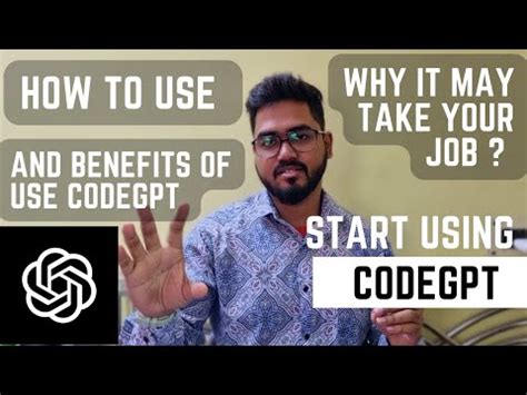 What Is CodeGPT How To Use CodeGPT YouTube