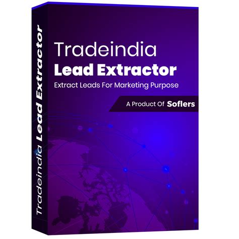 Trade India Data Extractor Soflers India Private Limited Indias No