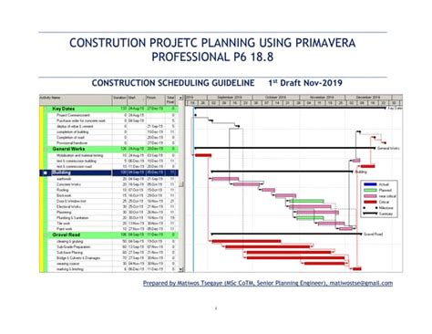 Primavera P6 Notes For Beginners Pdf
