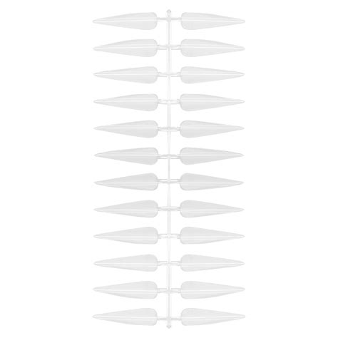 Nail Polish Swatch Chart Stiletto 24 Nails