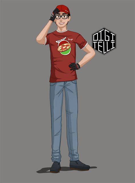 Dwight Fairfield Pizzadwight Fanart By Digitelli On Deviantart