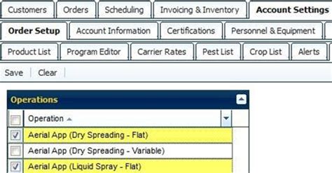 Agsync Account Setup Settings Operations Map Layer Config Completion Requirements Reports