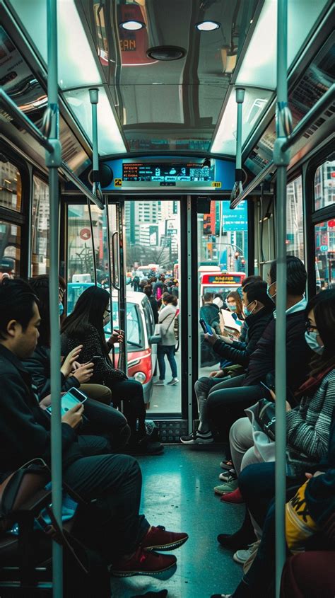 Free Urban Transit Scene Image Bus City Transit Download At Stockcake