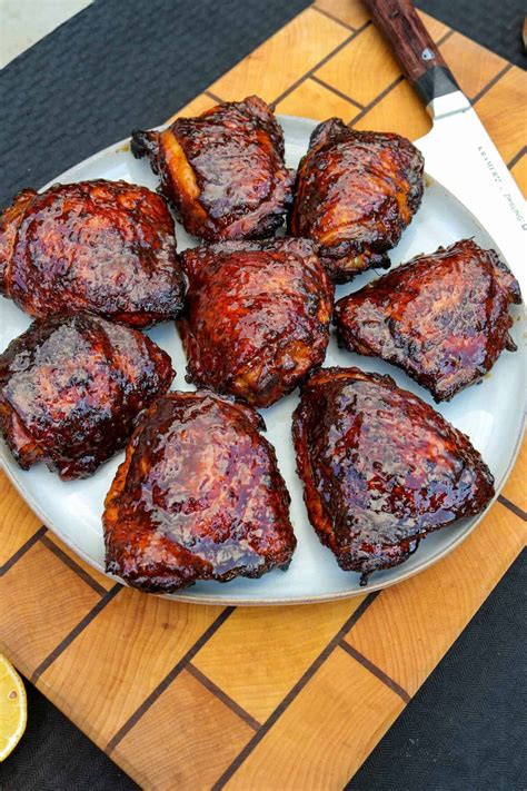 The Best Smoked Chicken Thighs Over The Fire Cooking