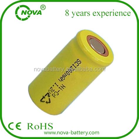 High Quality Ni Cd Sc Mah Rechargeable Battery V Buy Sc V Mah Ni Cd Sc Mah
