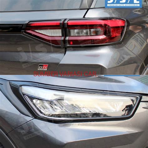 Jual Toyota Raize Paket Garnish Depan Belakang Blacktivo Jakarta Utara Sumber Variasi Car