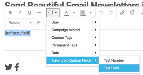 Use Advanced Custom Fields In Your Newsletter Campaigns Mailster